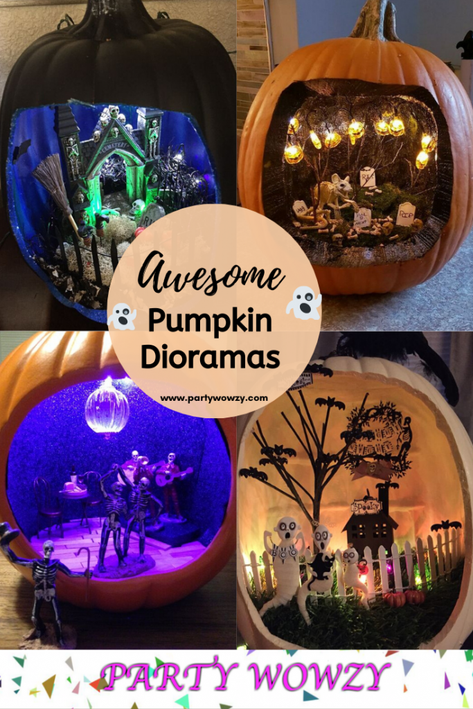 Halloween Pumpkin Diorama Ideas for Kids - Party Wowzy