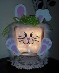 Easter Glass Block Ideas - Party Wowzy