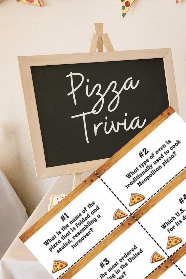 Pizza Party Games - Party Wowzy