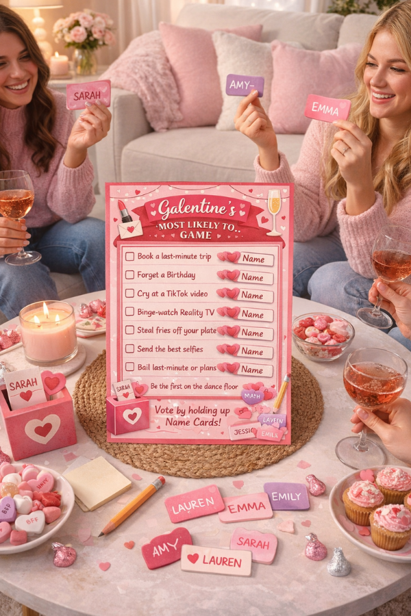 Galentine’s Party Games - Party Wowzy
